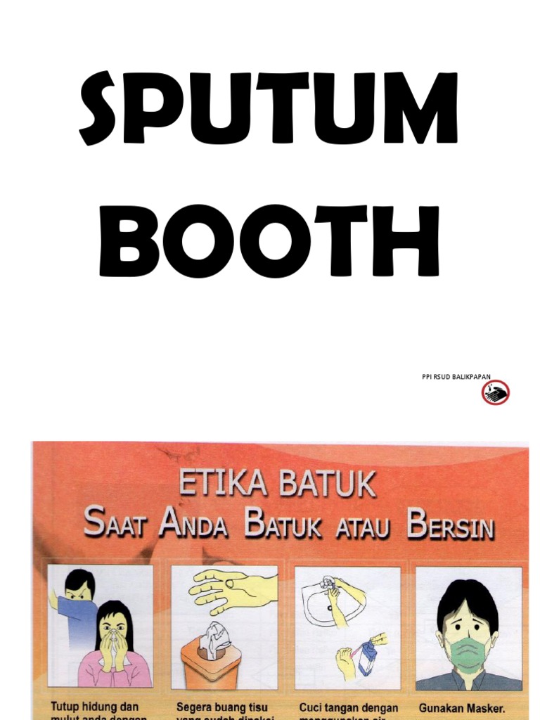 SPUTUM BOOTH Dan Etika Batuk | PDF