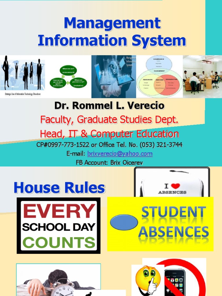 MIS Course Syllabus Overview | PDF | Information System | System
