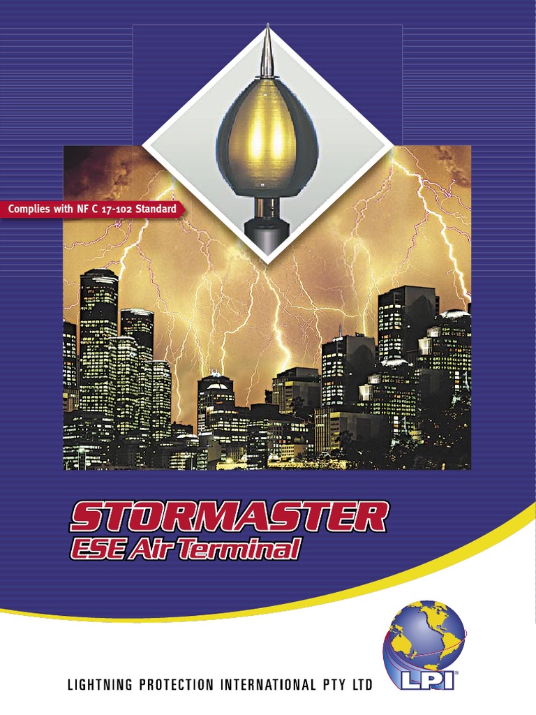 LPI Stormaster Broc | PDF | Lightning | Manufactured Goods