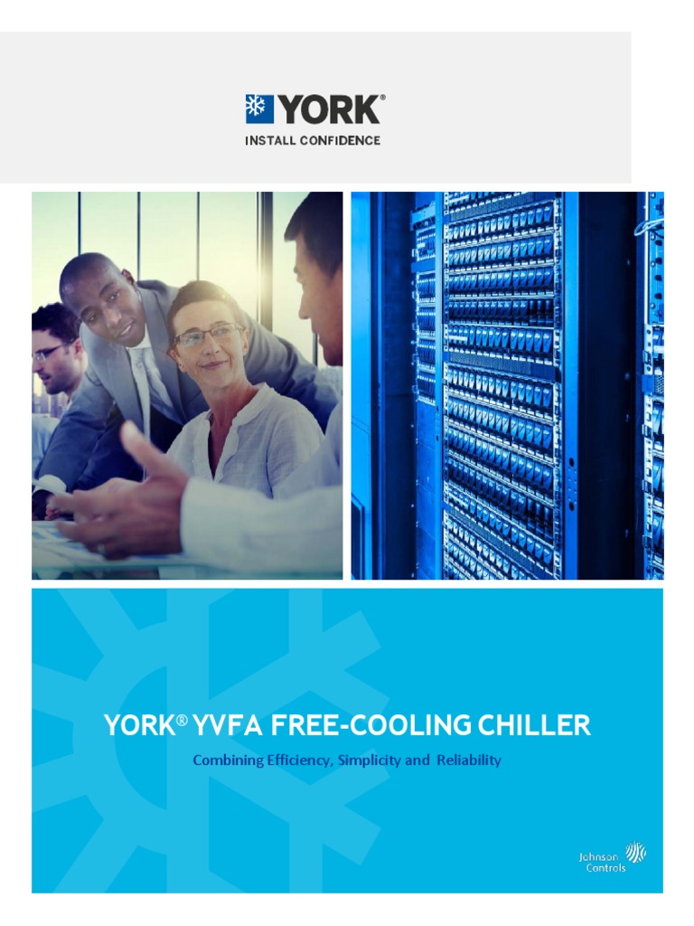 PUBL7960Sales GuideYORK YVFA Free Cooling Chiller | PDF | Air ...