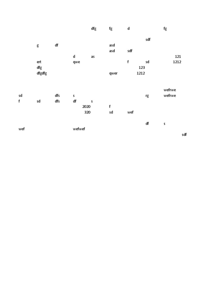 DFG FG D FG SDF G DF Asd Asd SDF D As 121 Ert Qwe F SD 1212 DFG 123 ...