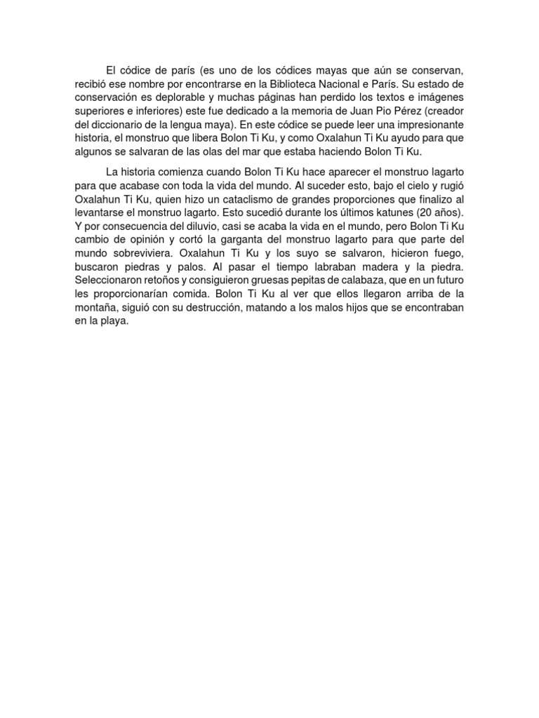 El Códice de París | PDF | Ciencias sociales | Historia