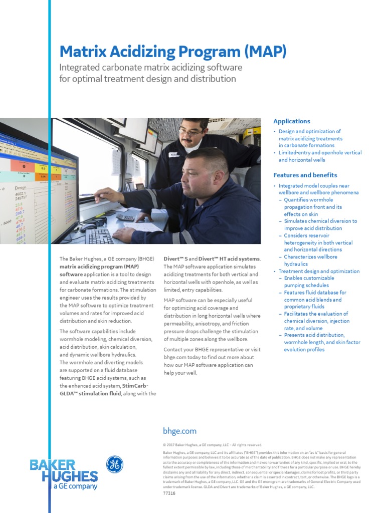 Matrix Acidizing Program | PDF | Trademark | Matrix (Mathematics)