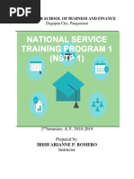 Evolution of NSTP | PDF | Reserve Officers' Training Corps | Philippines