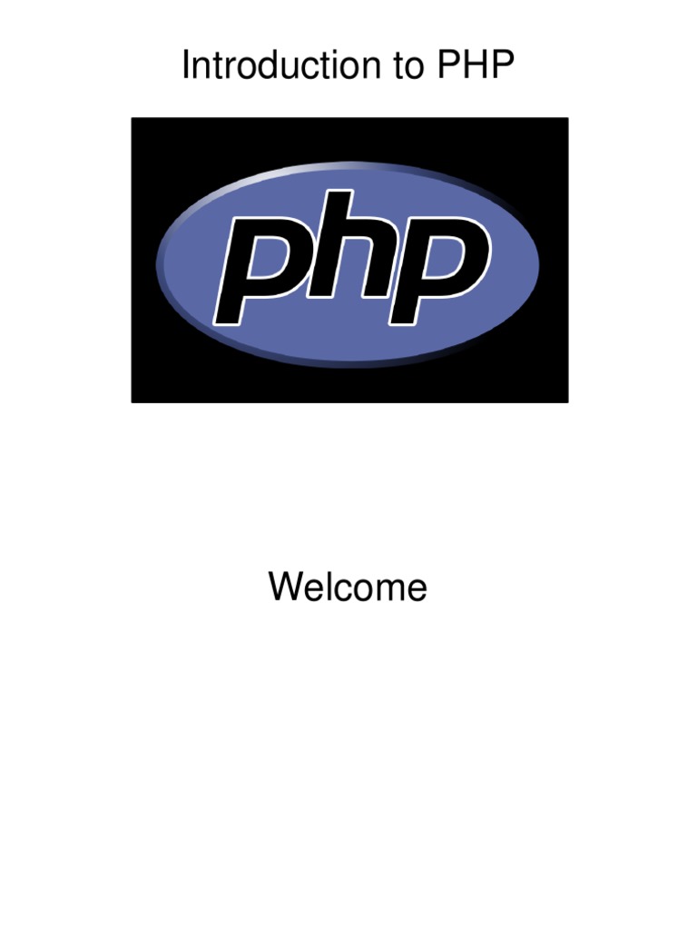 PHP Basics: Introduction and Syntax Guide | PDF | Php | Array Data ...