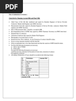 Checklist For RA Bills - R1 | PDF | Invoice | Economies