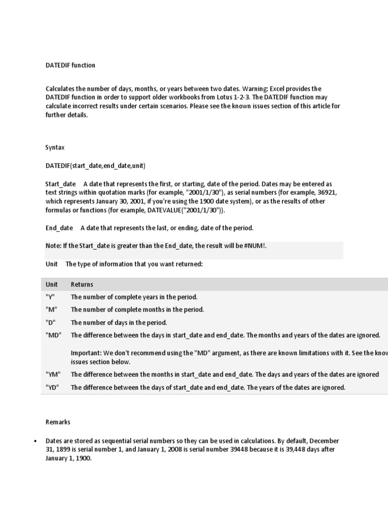 Excel Functions | PDF | Microsoft Excel | Computer Programming