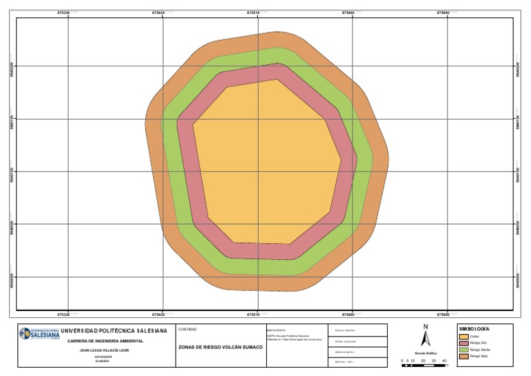 Mapa Volcan Sumaco | PDF | Vulcanología | Volcán