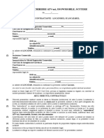 Act Aditional La Contract Chirie | PDF
