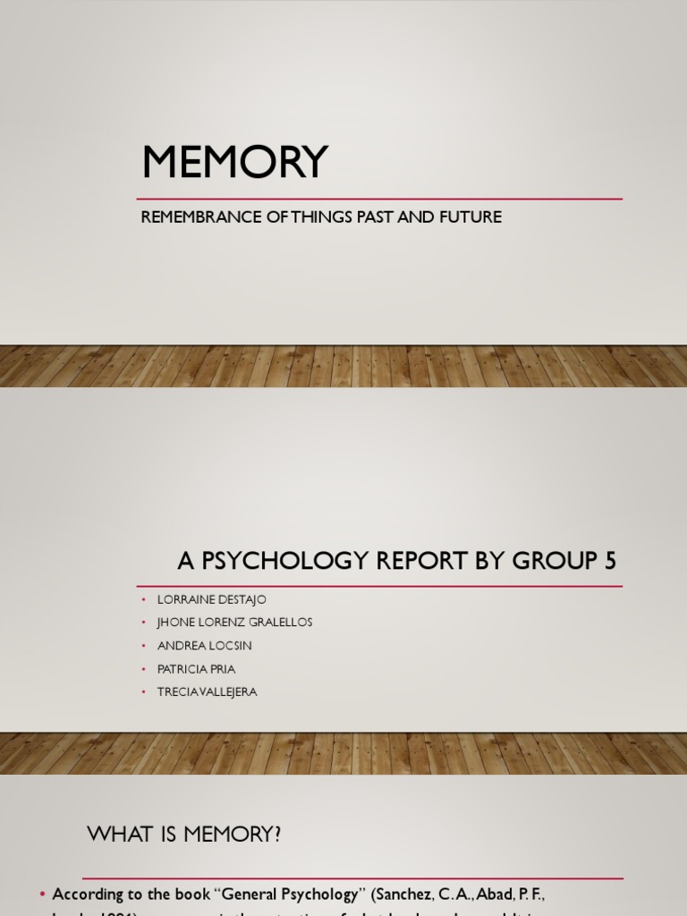 An In-Depth Analysis of Human Memory: Exploring the Types, Functions ...