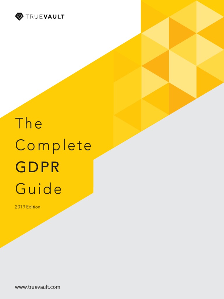 The Complete Guide To GDPR PDF | PDF | Personally Identifiable ...