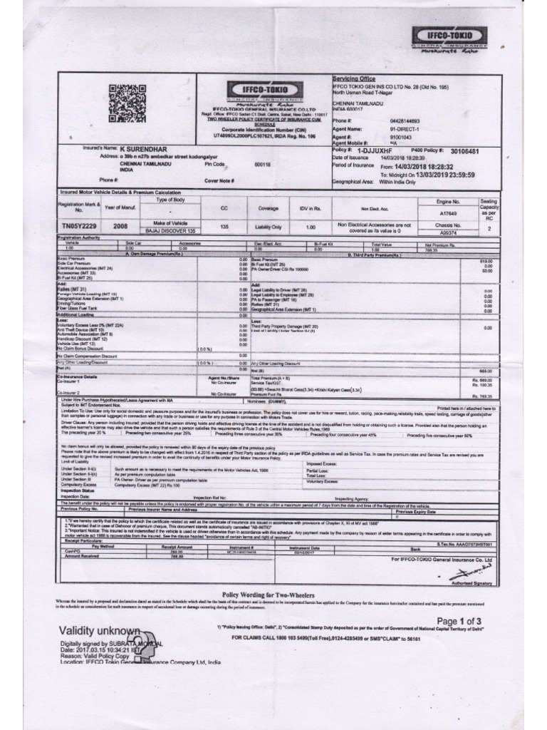 Admin | PDF | Insurance Policy | Vehicle Insurance
