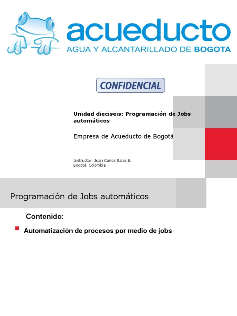 SAP FICA/PSCD - Unid 16 Programación de Jobs | PDF | Áreas de ...