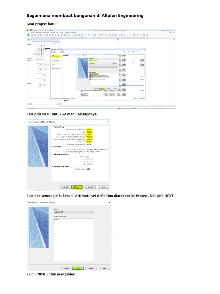 Allplan Building Tutorial | PDF