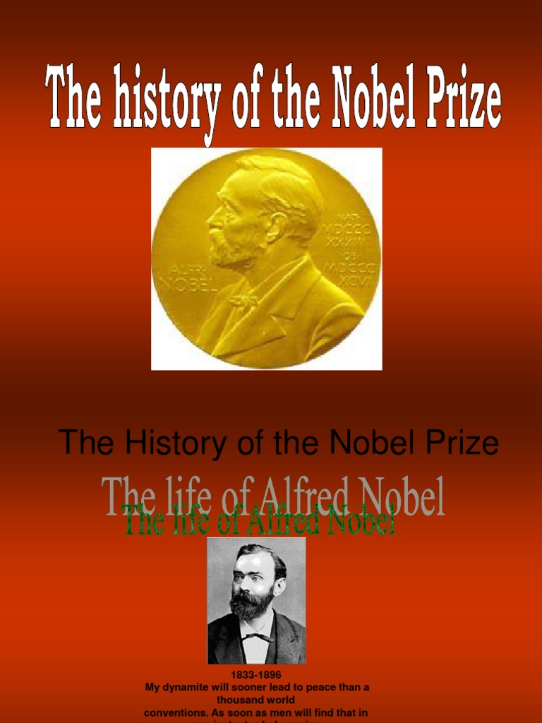 History of The Nobel Prize | PDF