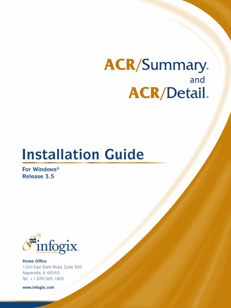 Acr Win Install | PDF | Port (Computer Networking) | Microsoft Windows