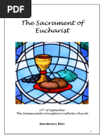 Usher Training Manual | PDF | Eucharist | Liturgy