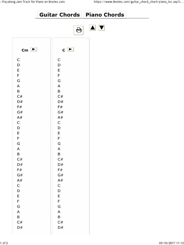 Reggae Chords PDF | PDF | Art