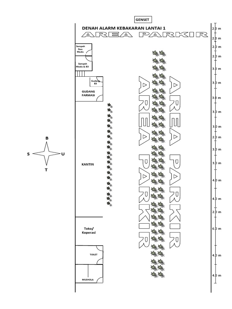 Denah Instalasi Smoke Detector | PDF
