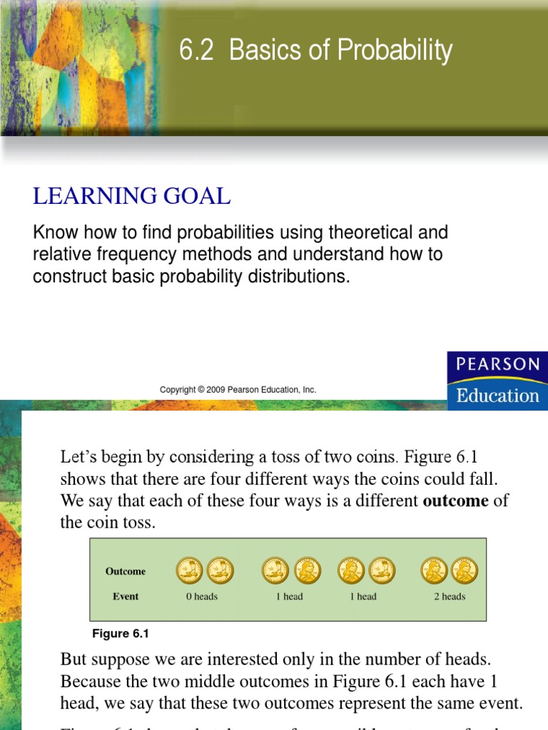 Section 6-2 Basics of Probability | PDF | Odds | Probability