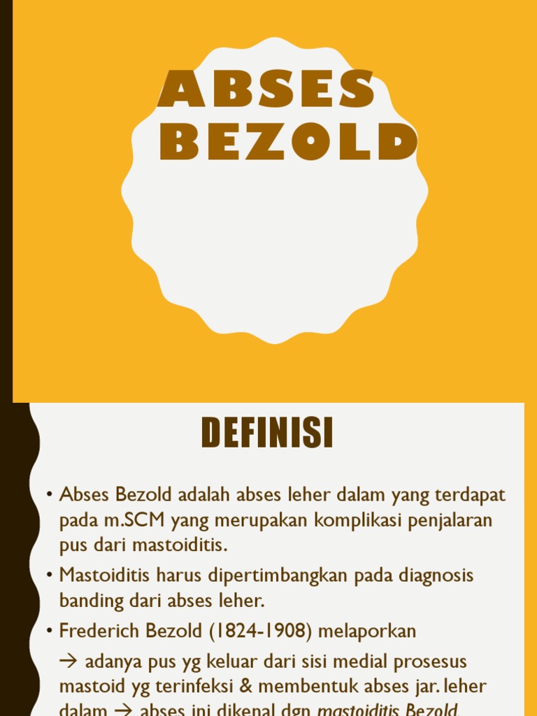 Abses Bezold | PDF