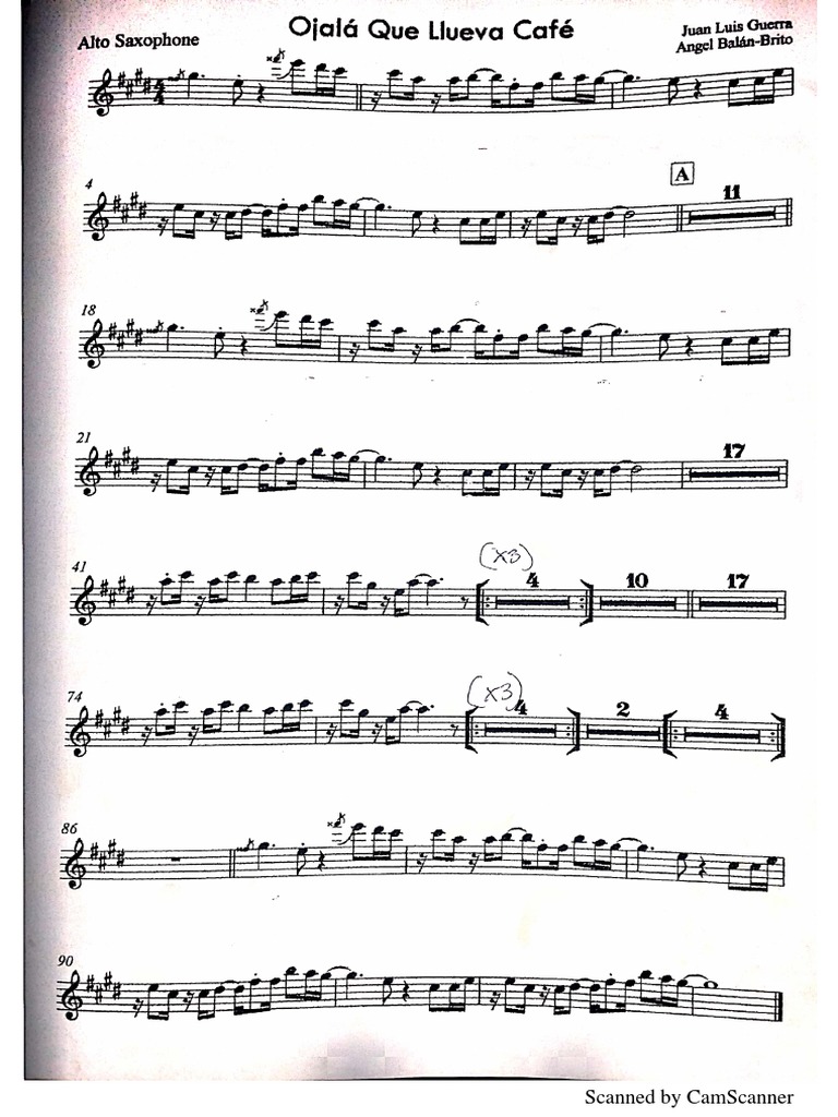 Partituras Saxo Alto | PDF