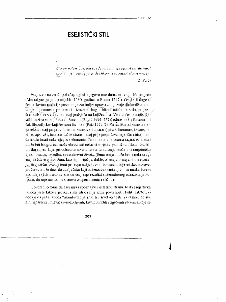 Marina Katnic Bakarsic Stilistika 2 PDF | PDF