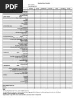 Store Manager Checklists | PDF | Merchandising | Inventory
