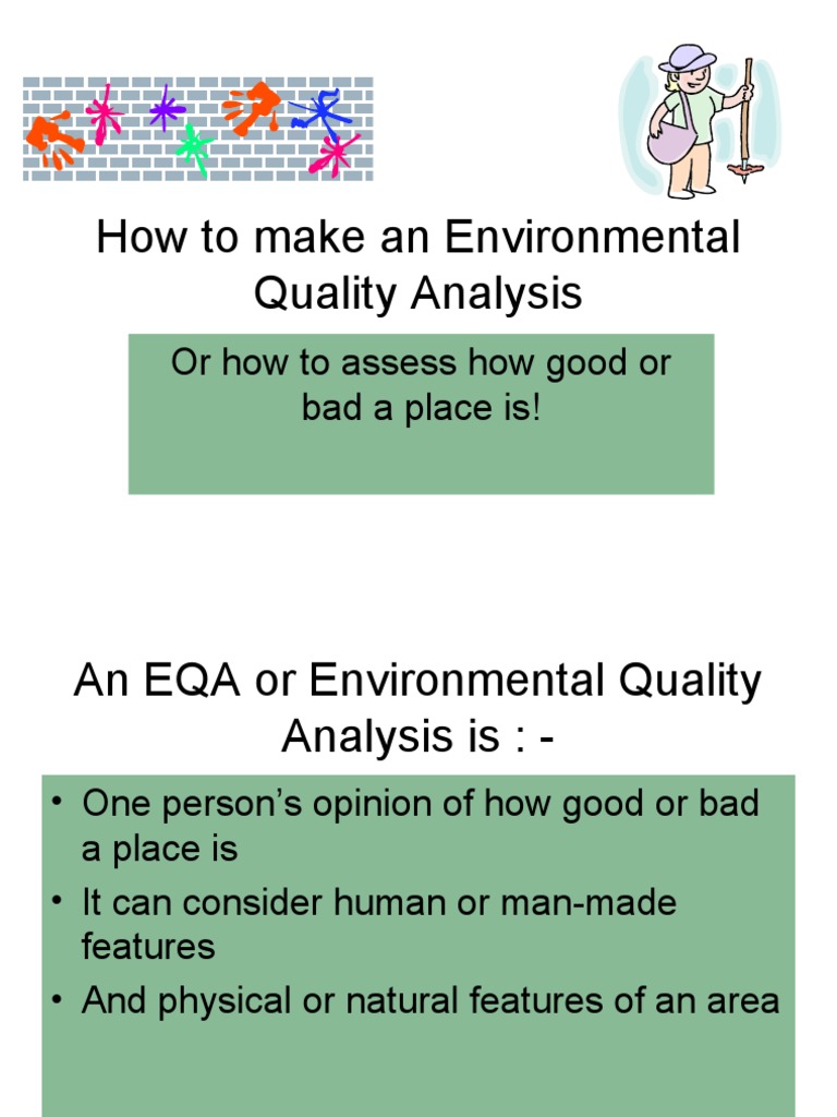 Environmental Quality Analysis | PDF | Career & Growth