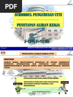 Taklimat Penetapan Peranan & Aliran Kerja Modul - Submodul Hrmis | PDF