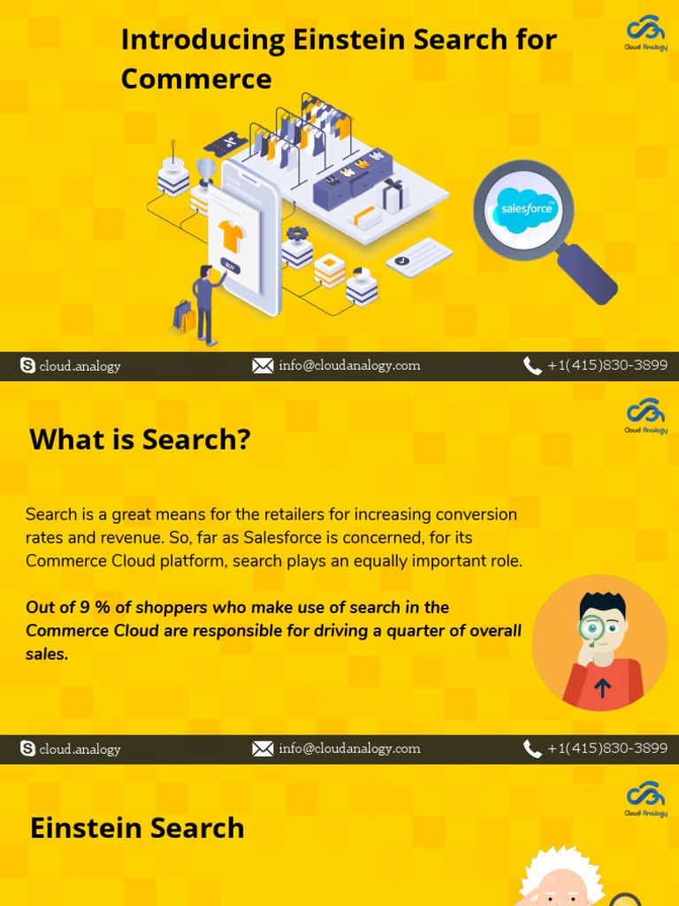 Introducing Einstein Search For Commerce | PDF | Cloud Computing ...
