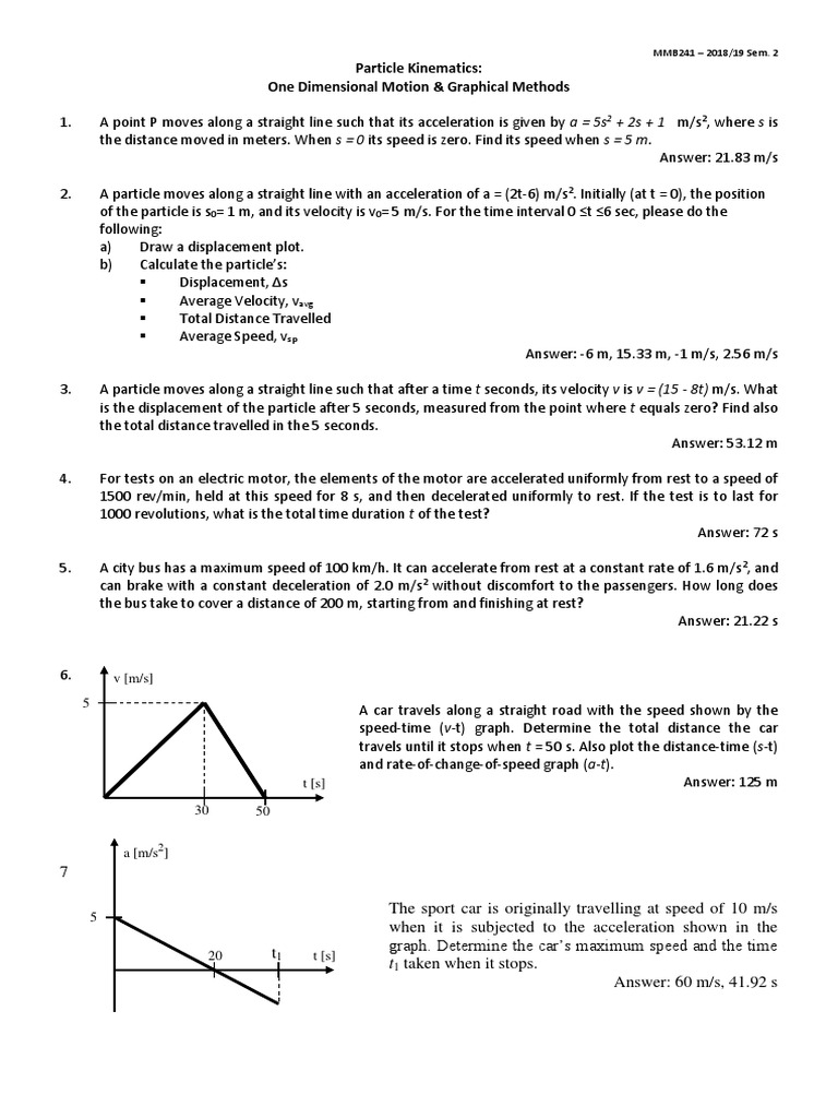 Part 1 | PDF | Acceleration | Speed