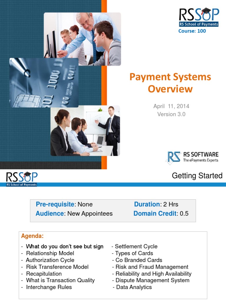 Payment Systems: Course: 100 | PDF | Credit Card | Payments