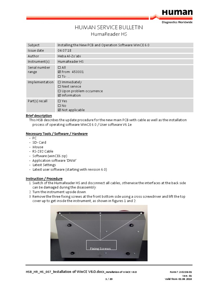 Instalacion de Sistema Operativo Humareader HS | PDF | Usb Flash Drive ...