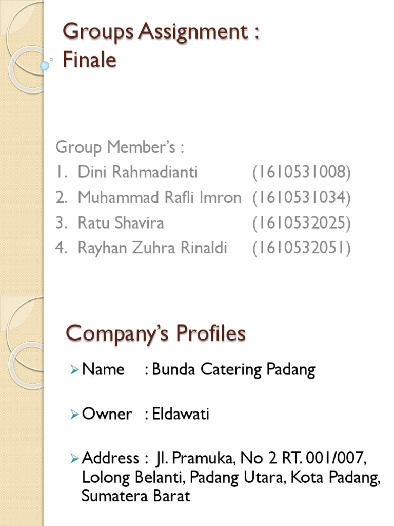 Groups Assignment: Finale | PDF | Databases | Digital Technology
