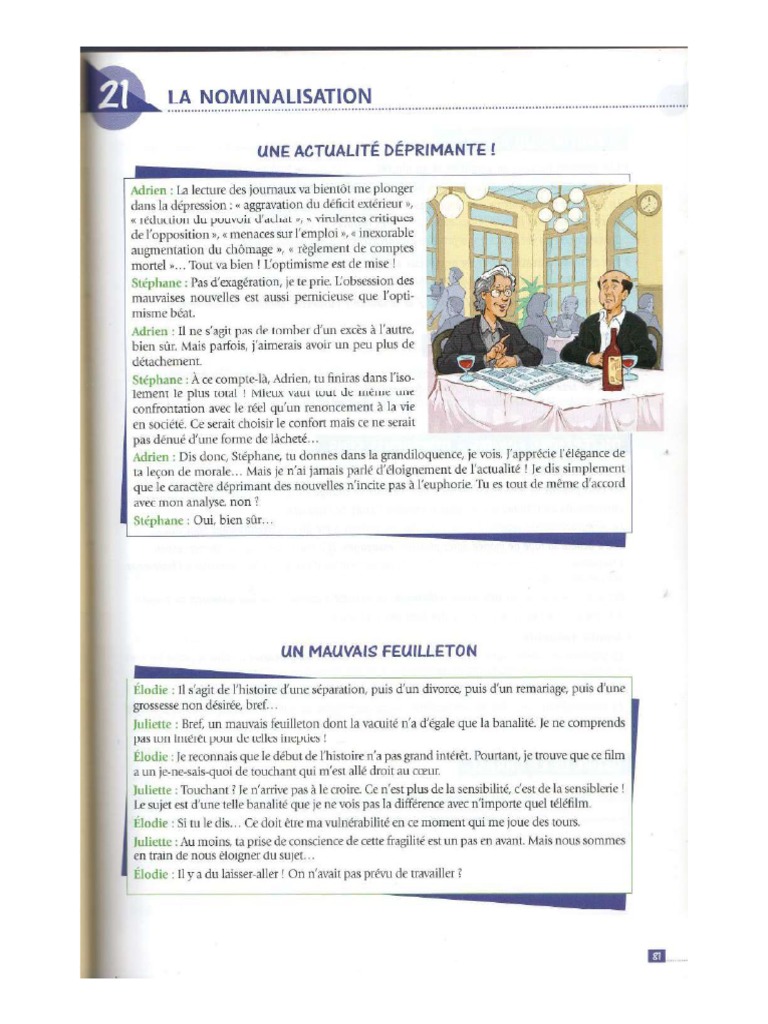 La Nominalisation PDF | PDF