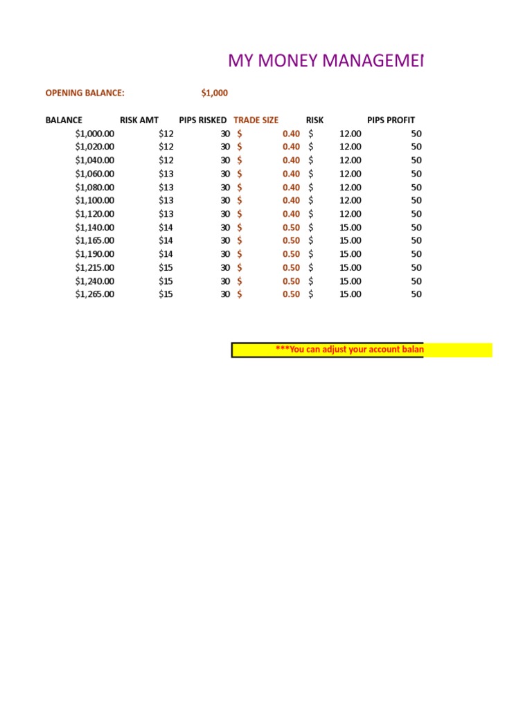 Money Management | PDF | Financial Economics | Economies