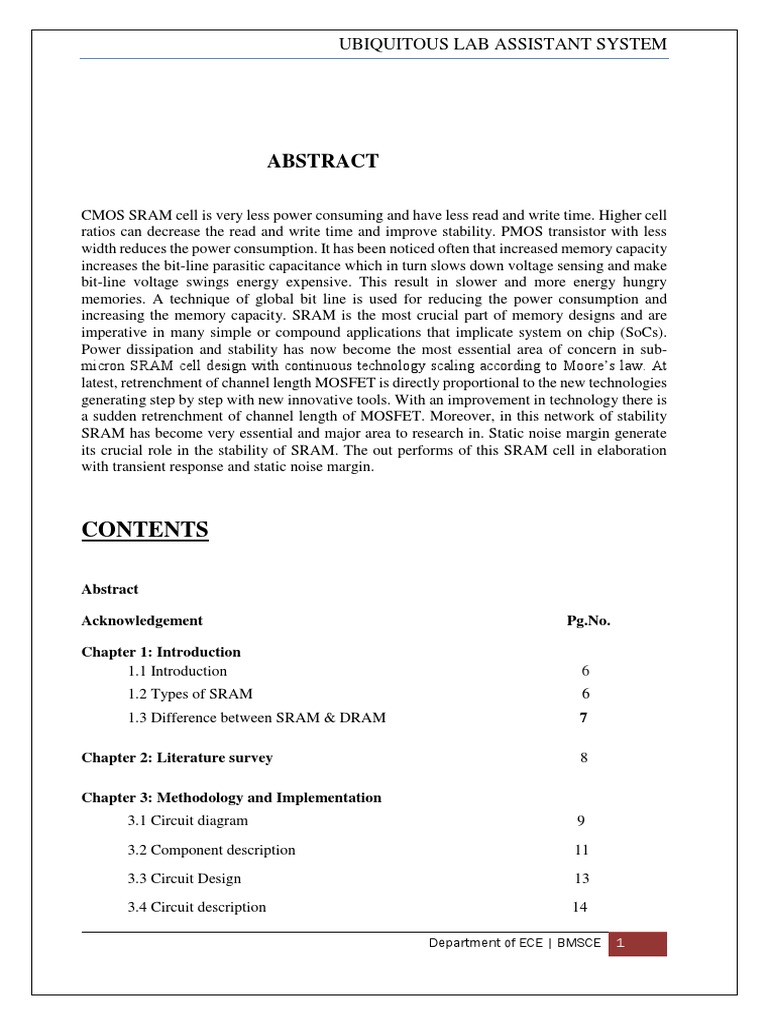 SS - Report Format - MSD | PDF | Mosfet | Field Effect Transistor