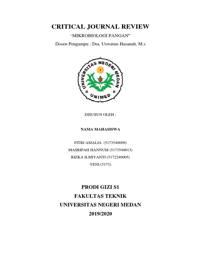 CJR Mikrobiologi Pangan | PDF