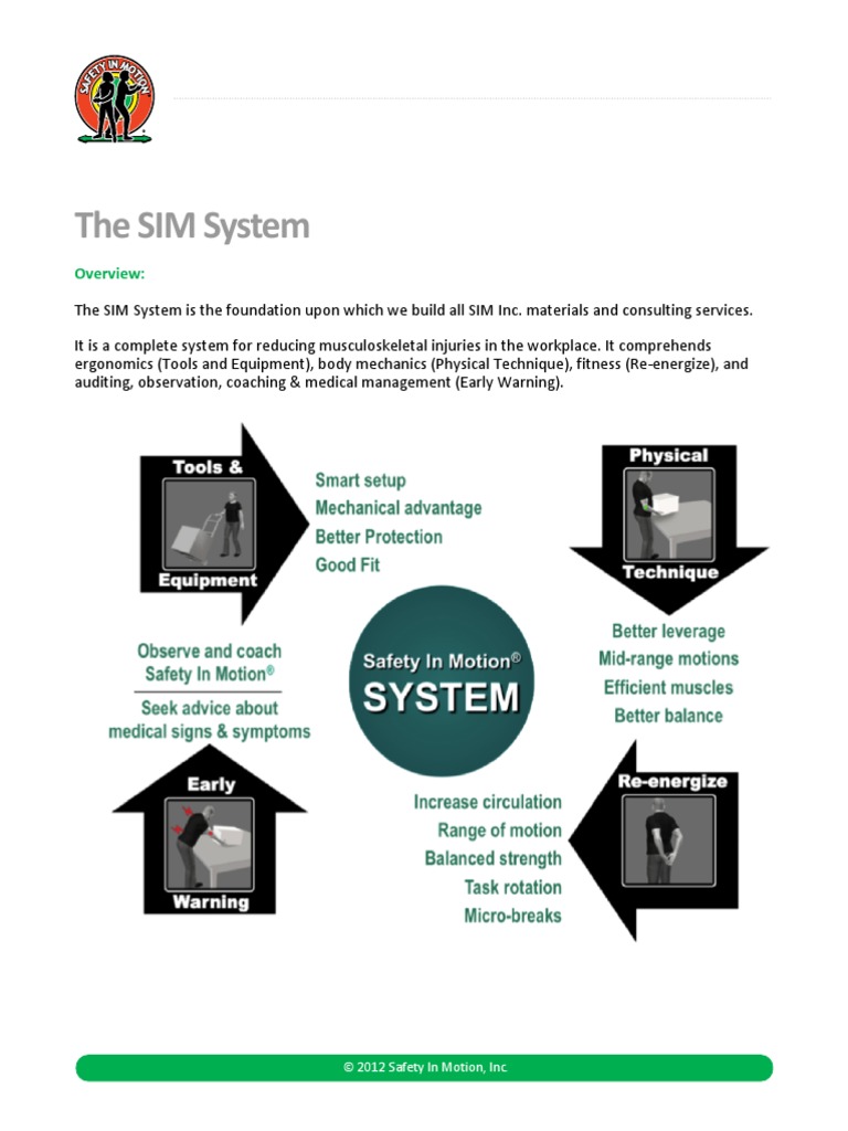 The SIM System | PDF | Elbow | Muscle