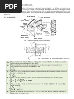 Tablas de Engranajes Normalizados AGMA | PDF | Engranaje | Mecanica clasica