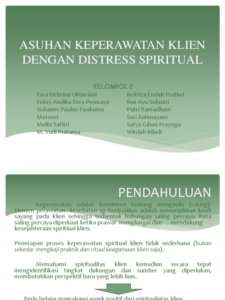 Distress Spiritual | PDF