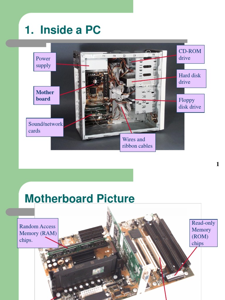Motherboard Slides | PDF | Classes Of Computers | Electronics