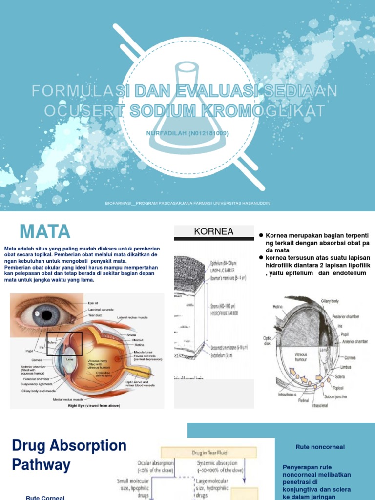 Formulasi Ocusert Sodium Kromoglikat | PDF