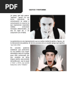 Cuáles Son Los Tipos de Mimos | PDF | Teatro | Entretenimiento