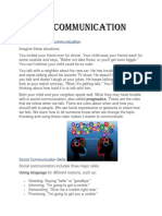 Communication - Means, Reasons and Opportunities | PDF | Nonverbal ...