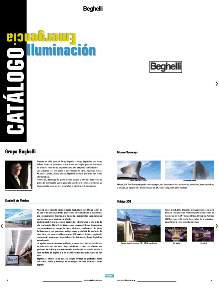 Catalogo 2015 BEGHELLI PDF | Descargar gratis PDF | Ciudad de México | Diodo emisor de luz