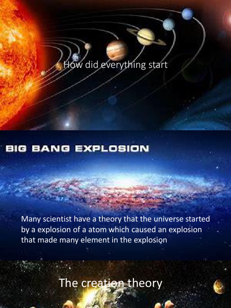 How Did Everything Start | PDF | Adam | Universe