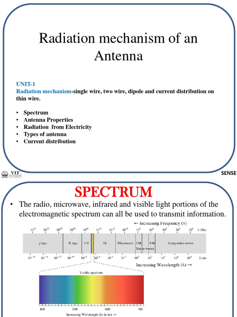 Radiation Mechanism of An Antenna | PDF | Antenna (Radio ...