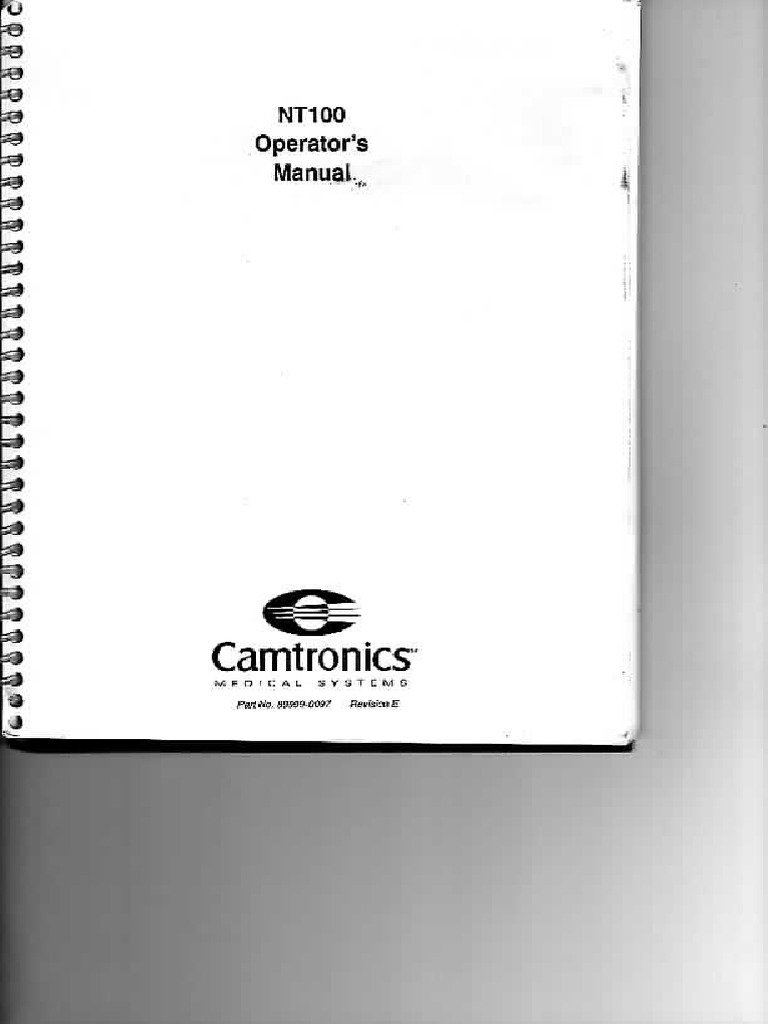 Manual Camtronics PDF | PDF